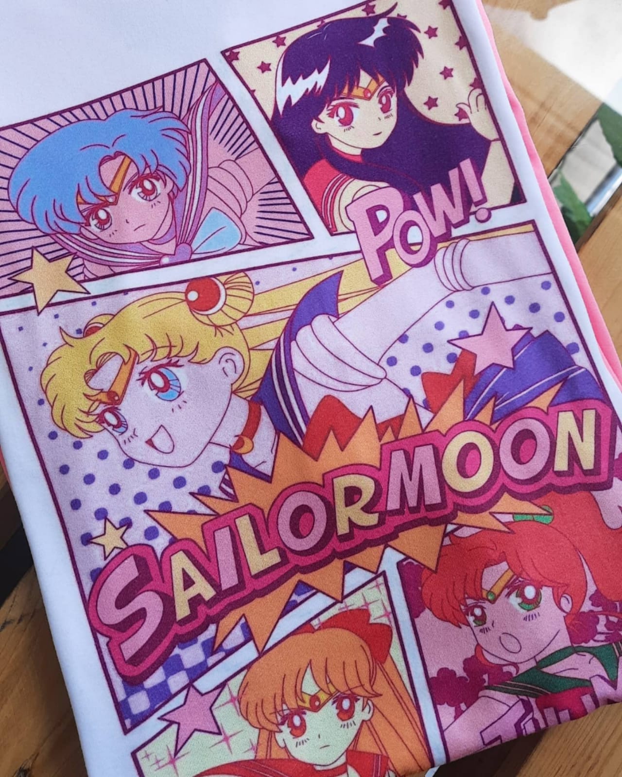 Camiseta de Sailor Scouts Manga - Namahá Camisetas