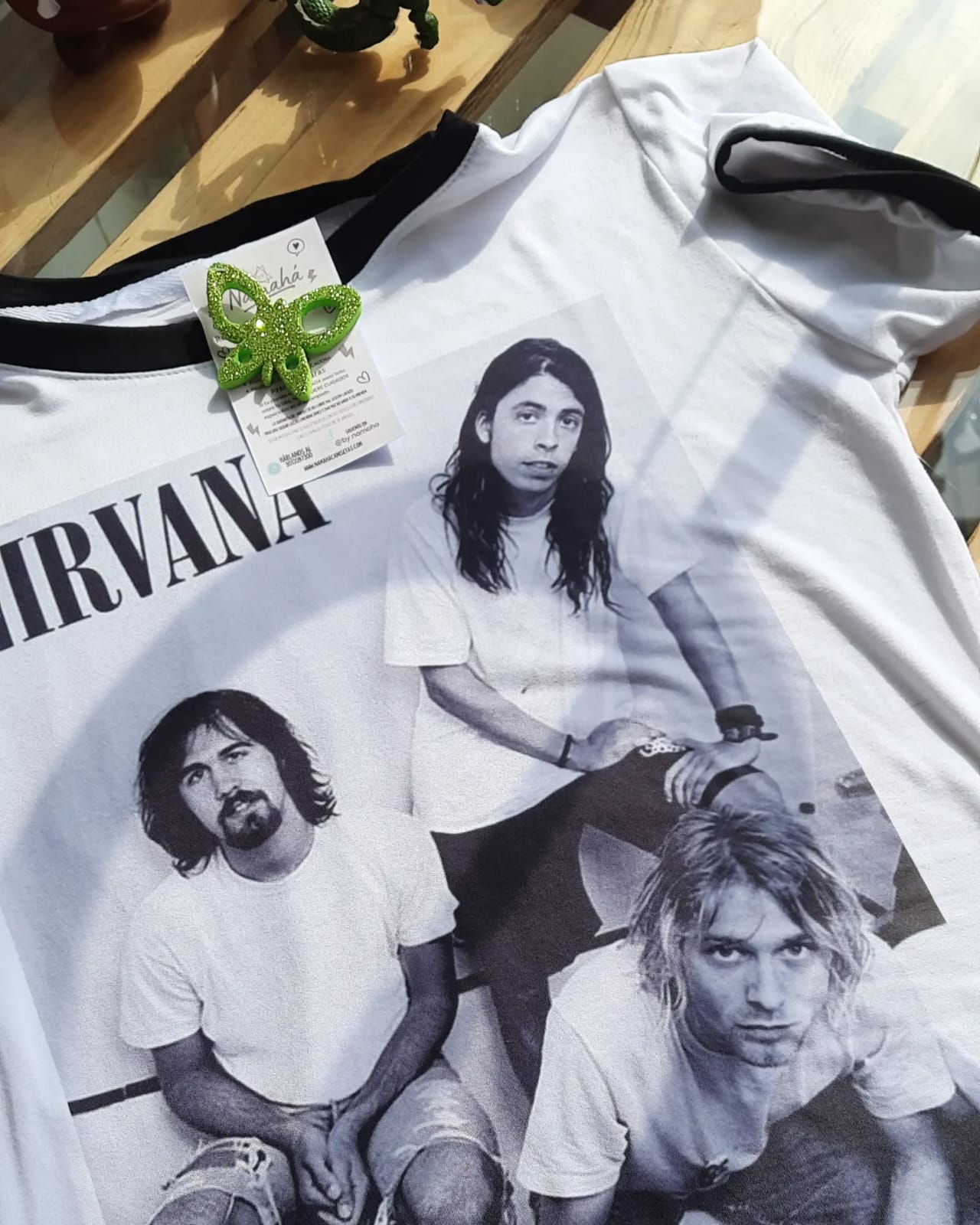 Camiseta de Nirvana - Namahá Camisetas
