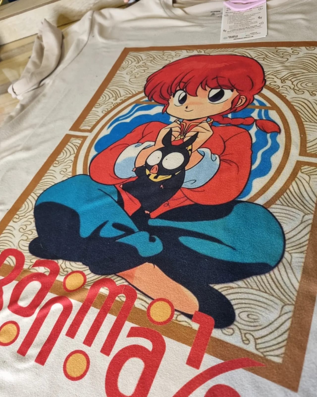 Camiseta de Camiseta Ranma 1/2 - Namahá Camisetas