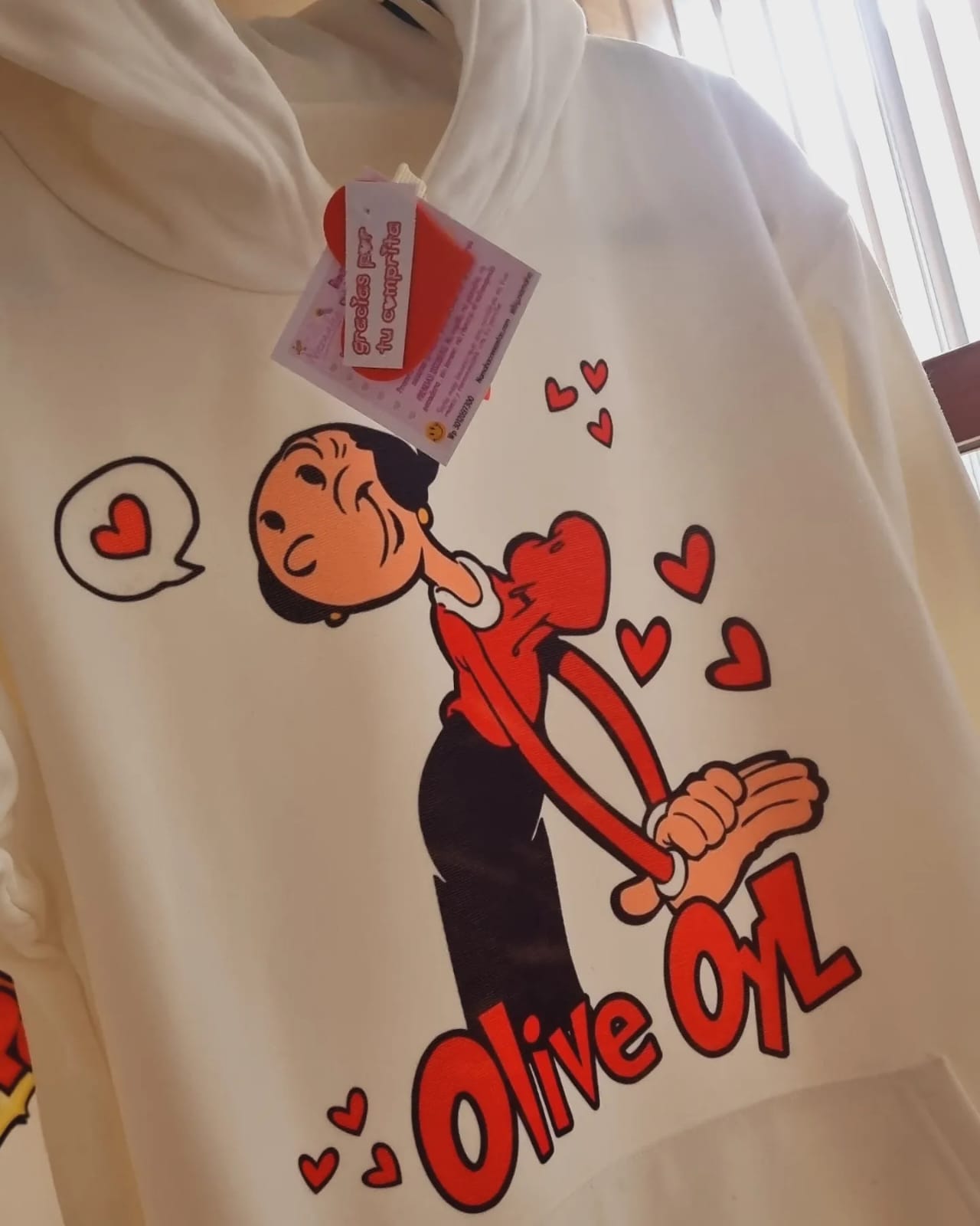 Buzo Buzo OLIVE OYL OLIVIA POPEYE - Namahá Camisetas