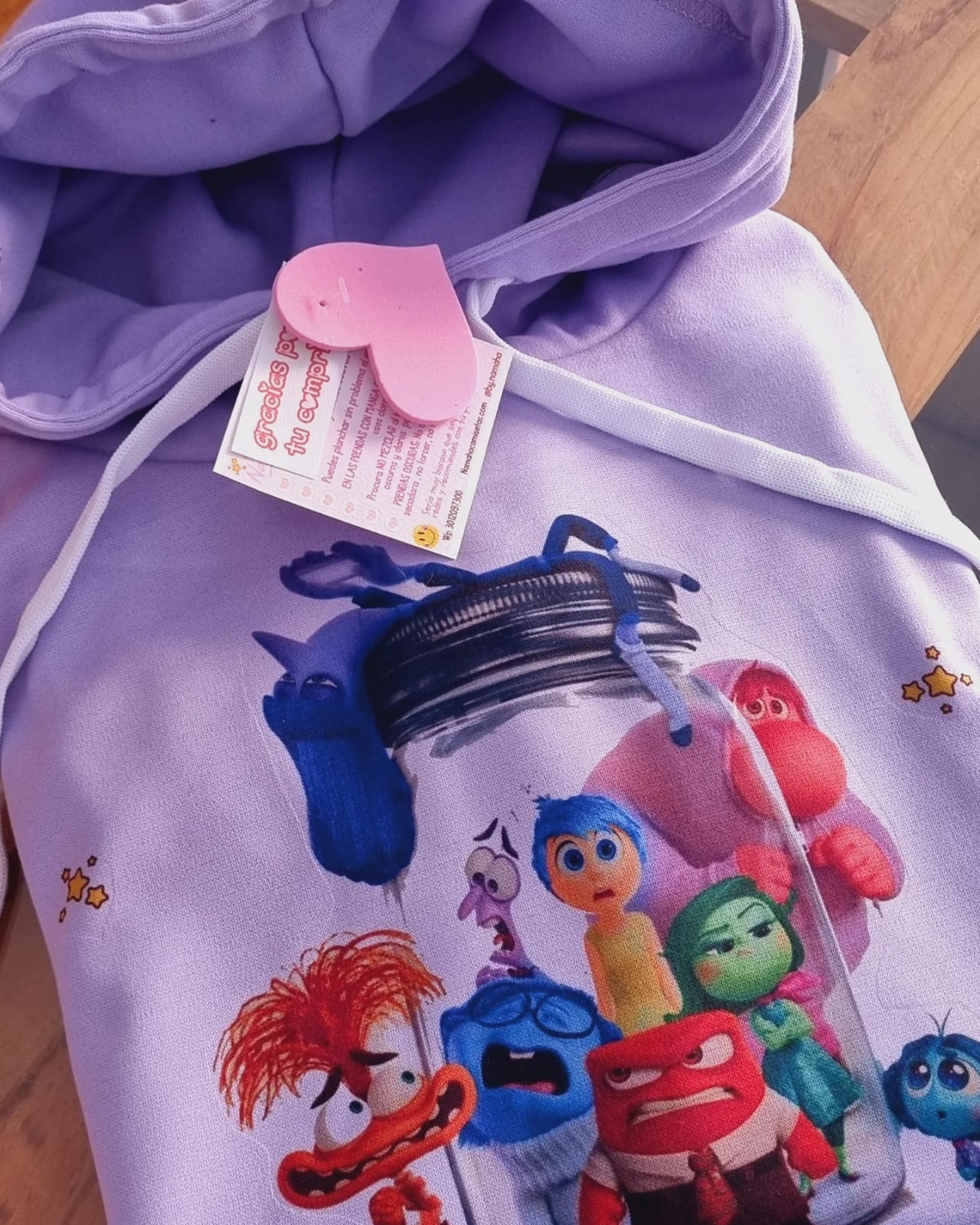 Buzo HOODIE INTENSAMENTE - Namahá Camisetas